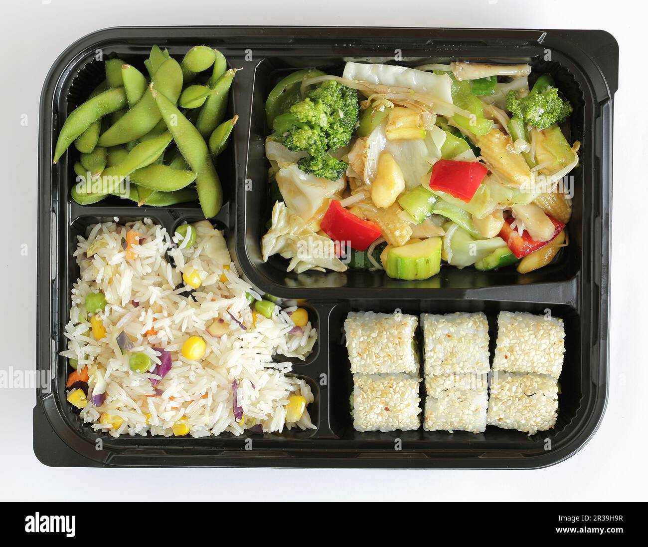 Menu bento hi-res stock photography and images - Alamy