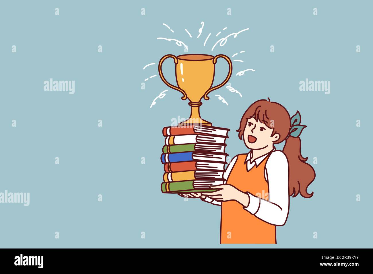 School prize teenager hi-res stock photography and images - Alamy