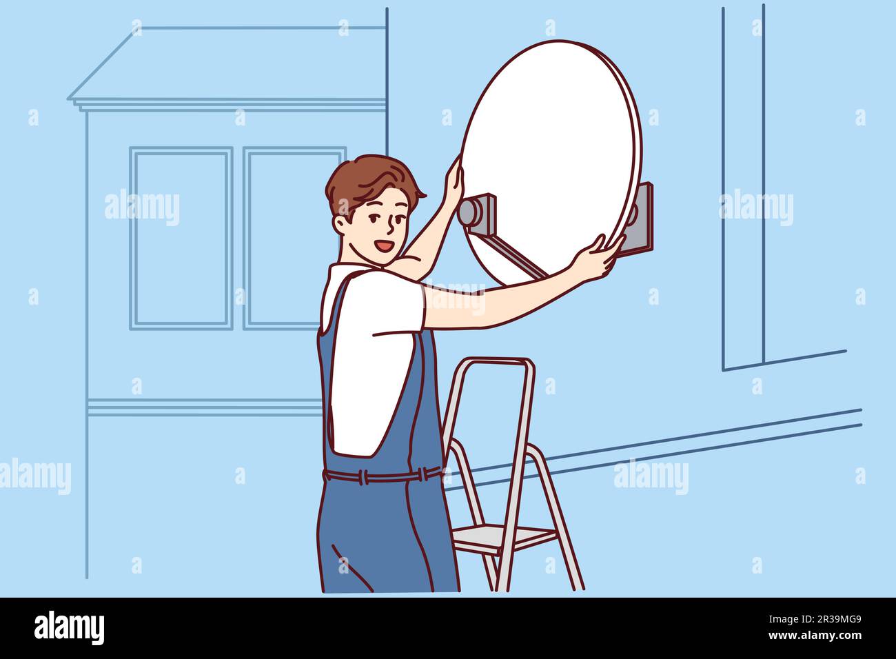 Channel master satellite dish hi-res stock photography and images - Alamy