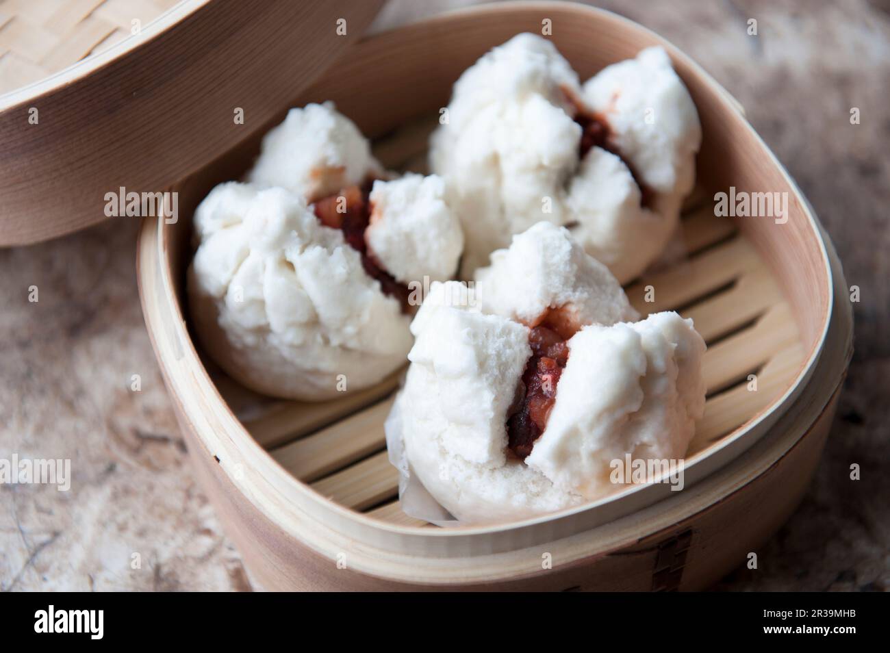 Chinese Pork Buns Stock Photo - Alamy
