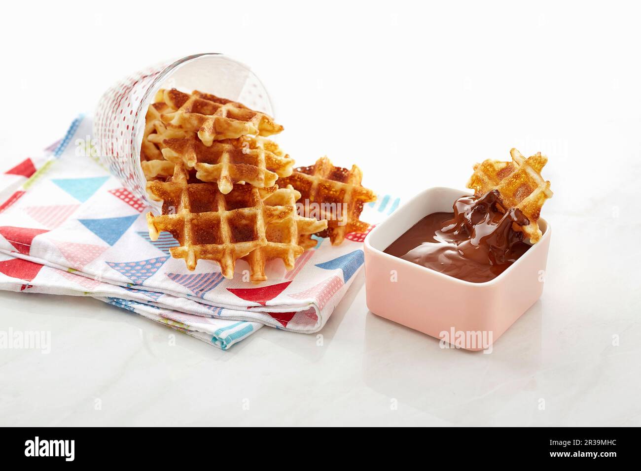 Waffle bites hi-res stock photography and images - Alamy
