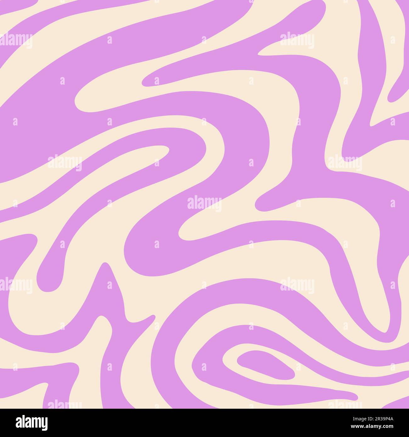 Retro Marble Background, Groovy 70s Wavy Pattern Stock Vector Image ...