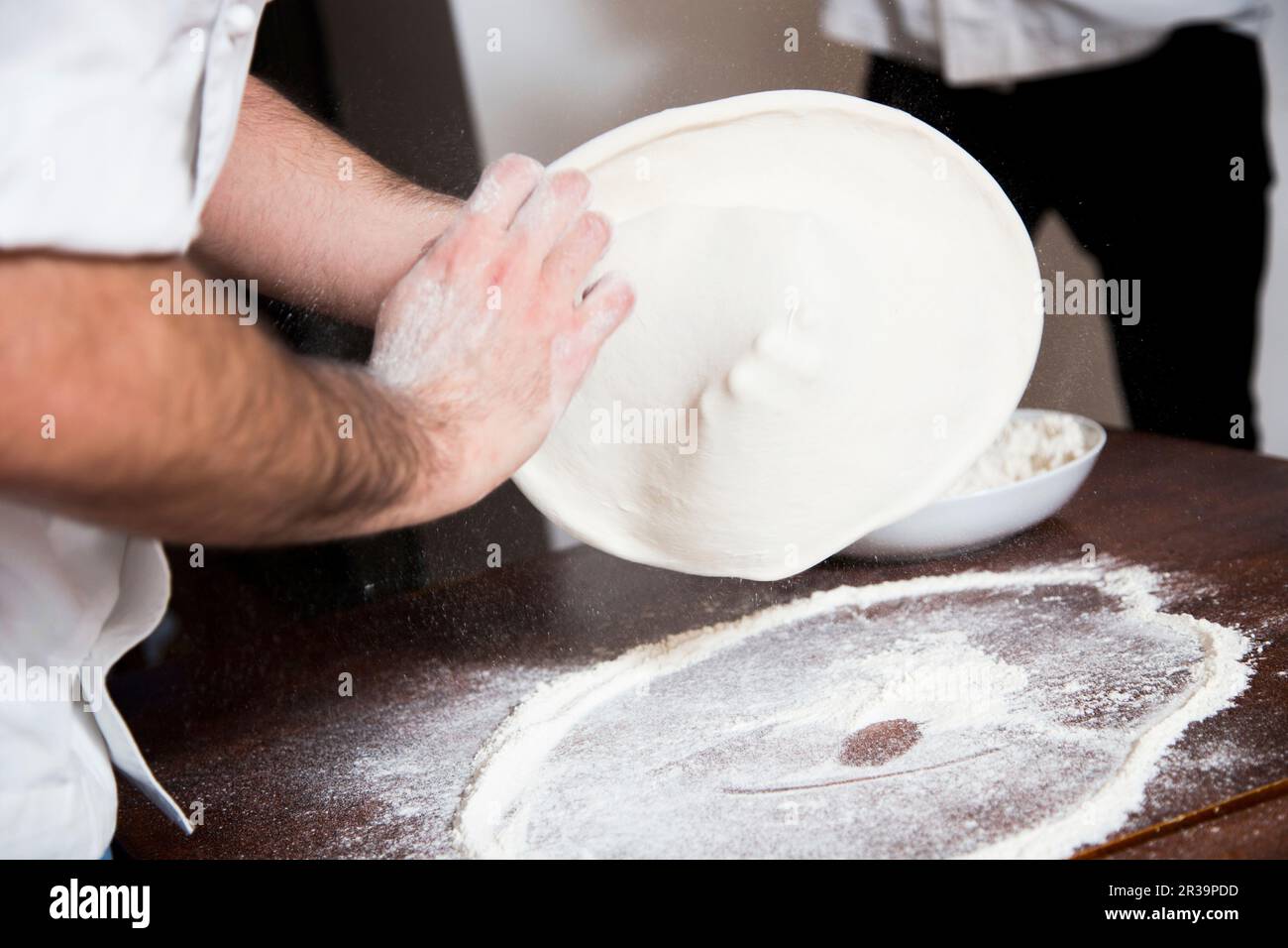 Hand shaped pizza hi-res stock photography and images - Alamy
