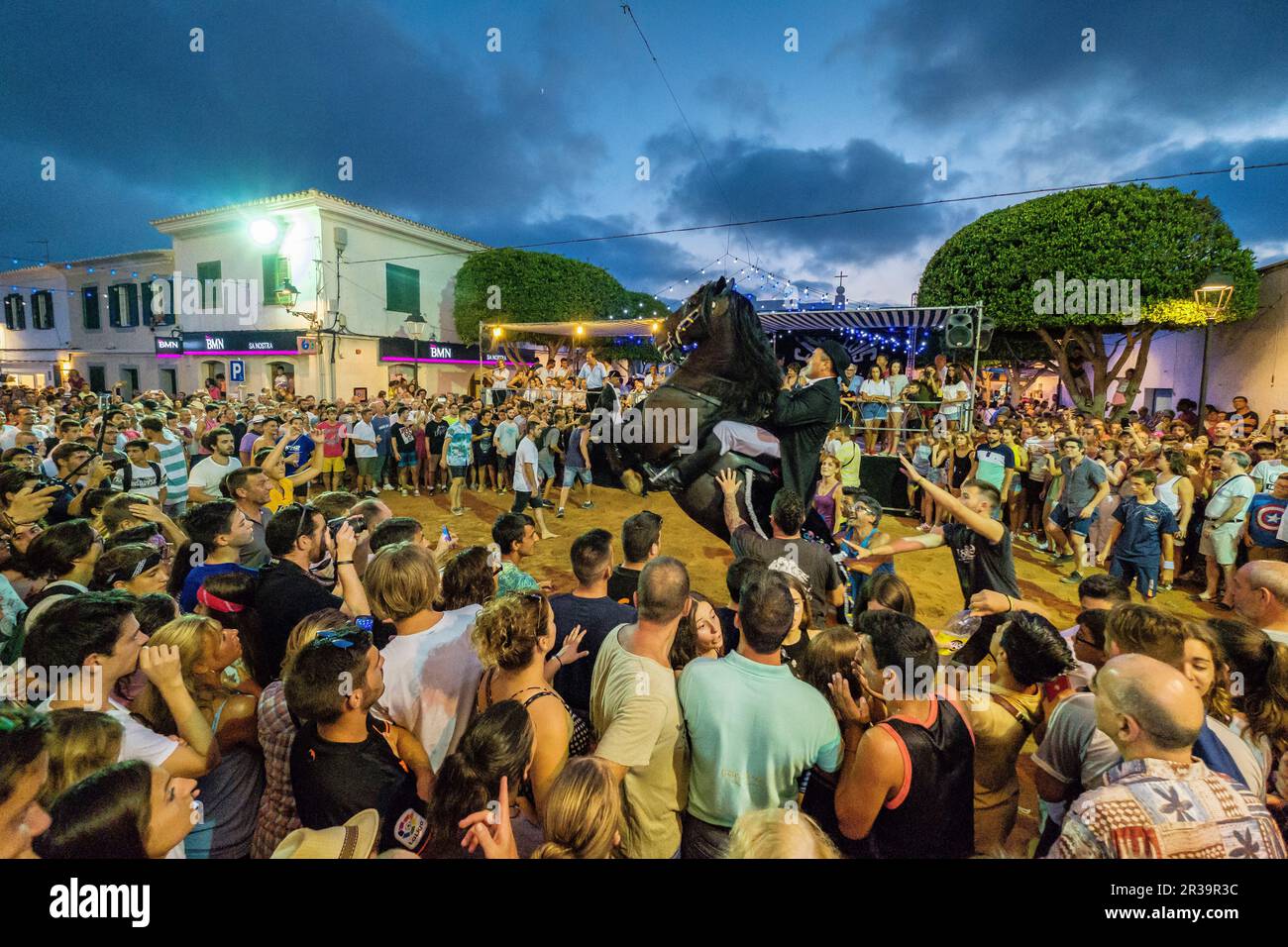 Jaleo, traditional dance with horses, originally from the 14th century ...