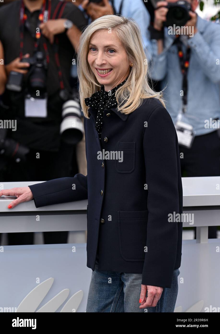 Cannes, France. 23rd May, 2023. Cannes, France. May 23rd, 2023 Jessica Hausner at the photocall ...