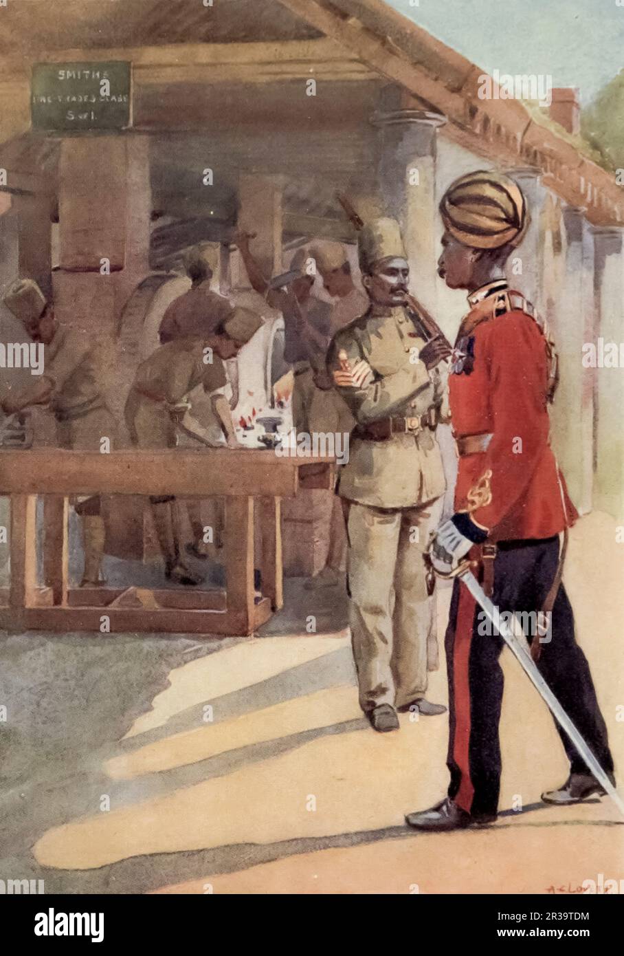 2nd Queen's Own Sappers and Miners " The Workshops " Havildar (Sergeant ...