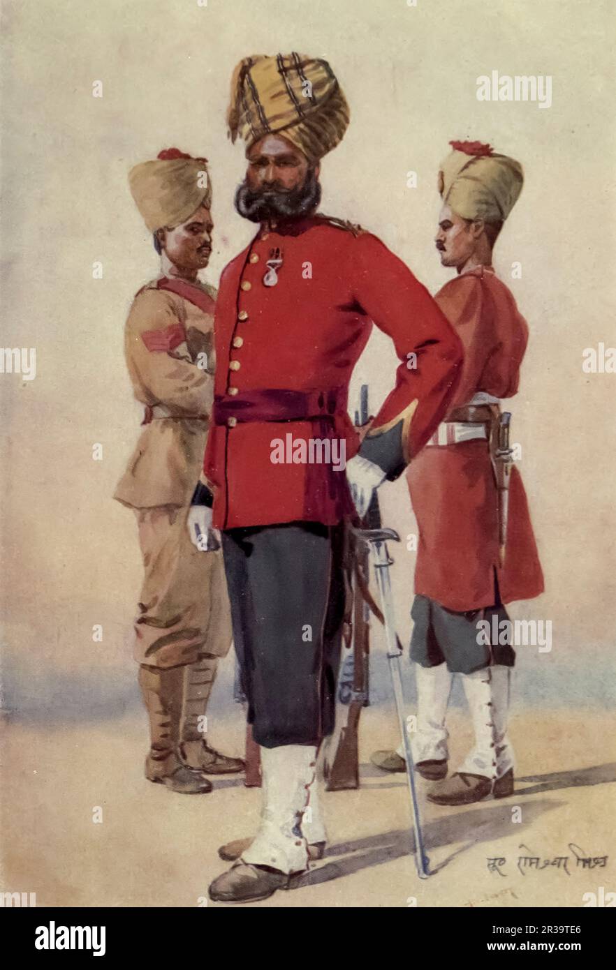 Military uniforms british colonial army hi-res stock photography and ...