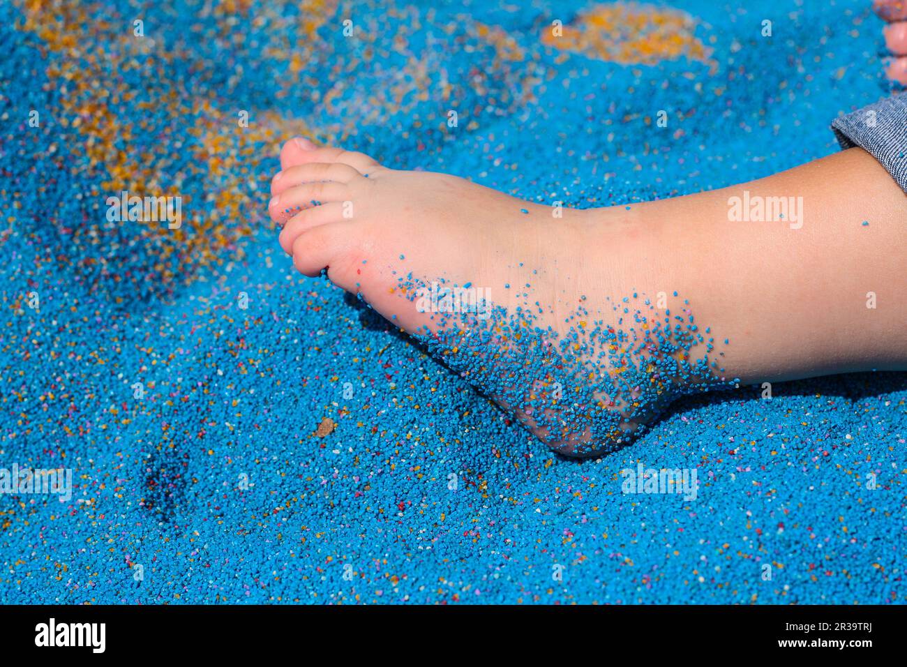 Childs foot hi-res stock photography and images - Alamy