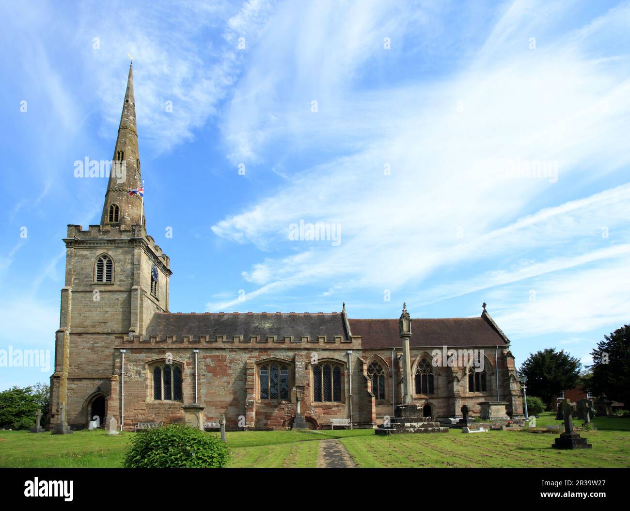 St Cassian's church, Chaddesley Corbett, Worcestershire, England, UK ...