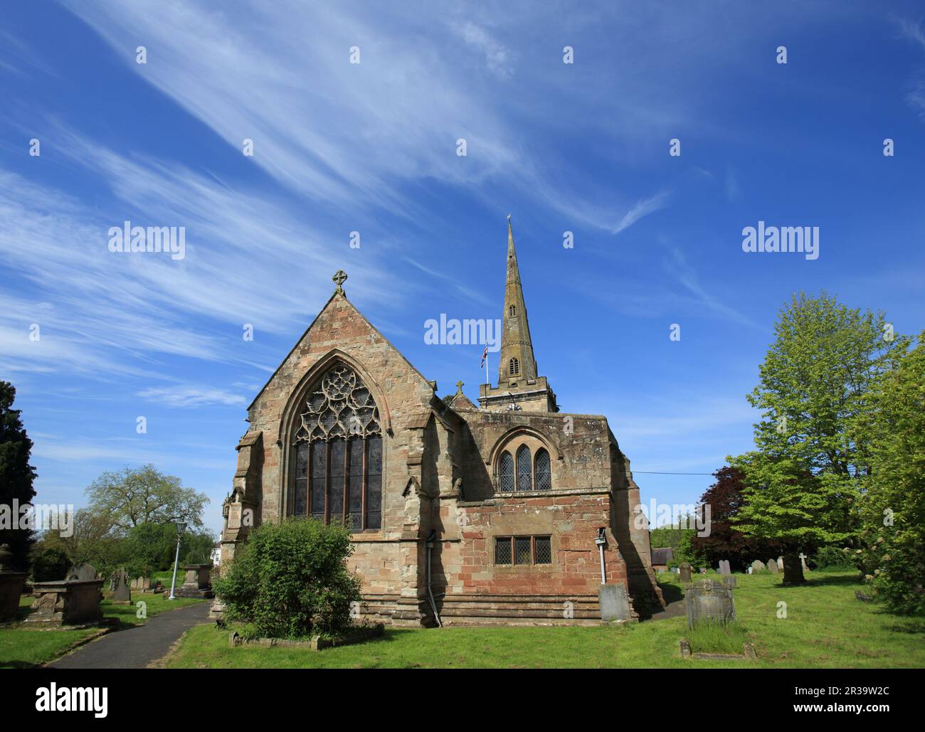 St Cassian's church, Chaddesley Corbett, Worcestershire, England, UK ...