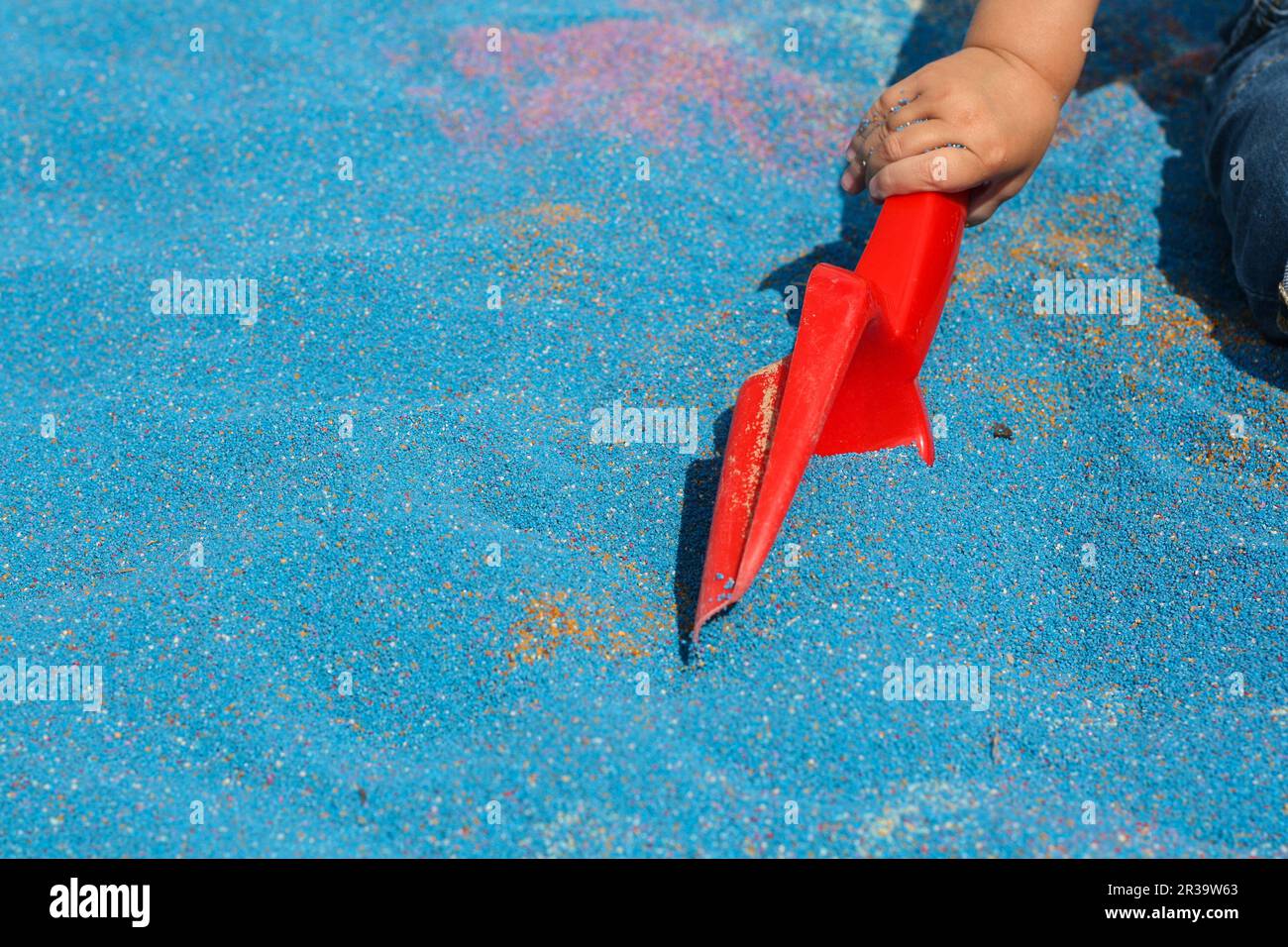 Child playing outdoor games hi-res stock photography and images - Alamy