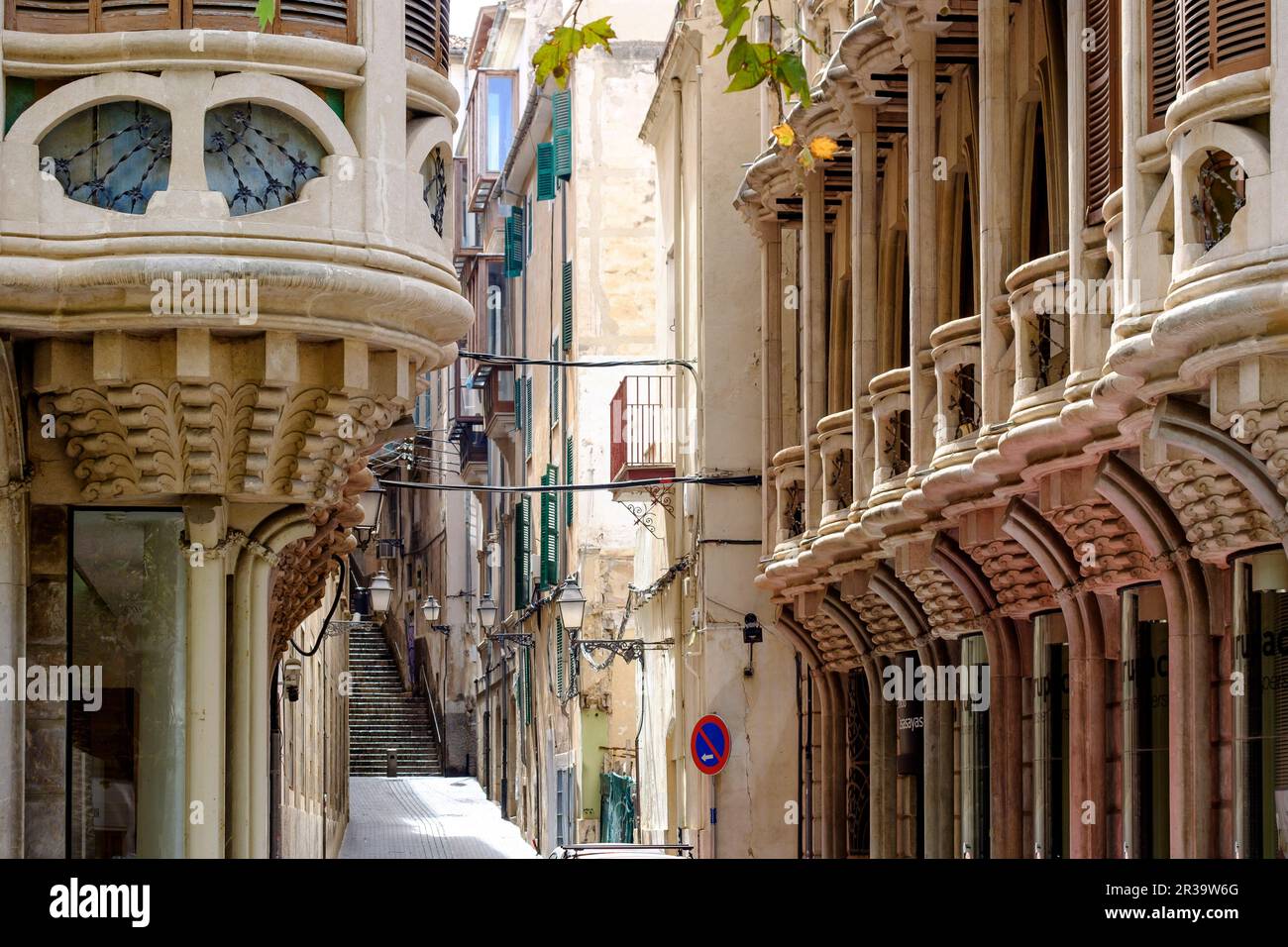 Edificio modernista Can Casasayas años 1908-1911, Mallorca, balearic ...