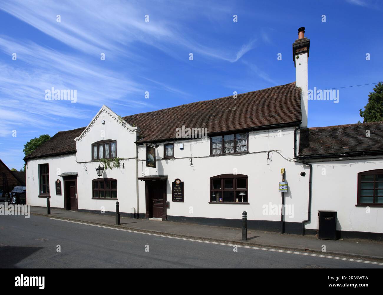 The Swan inn at Chaddesley Corbett, Worcestershire, England, UK Stock ...