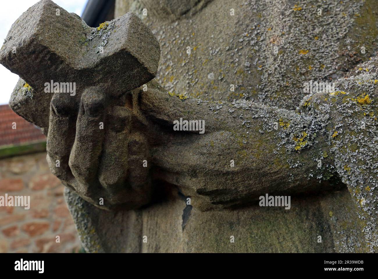 Cross in hands Stock Photo - Alamy