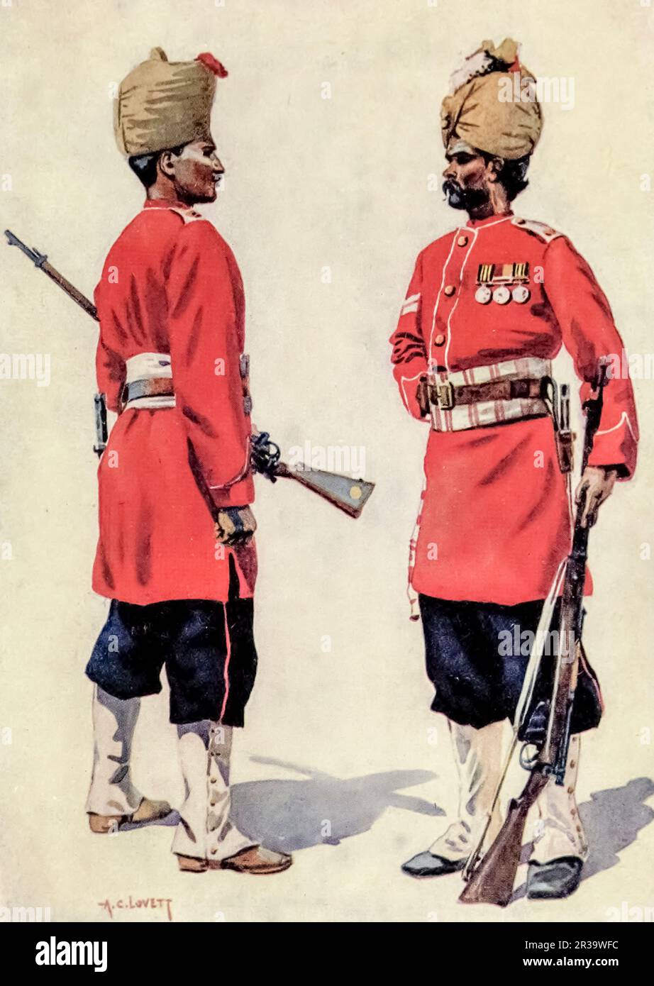 101st Grenadiers Naik Punjabi Musalman; 102nd King Edward's own ...