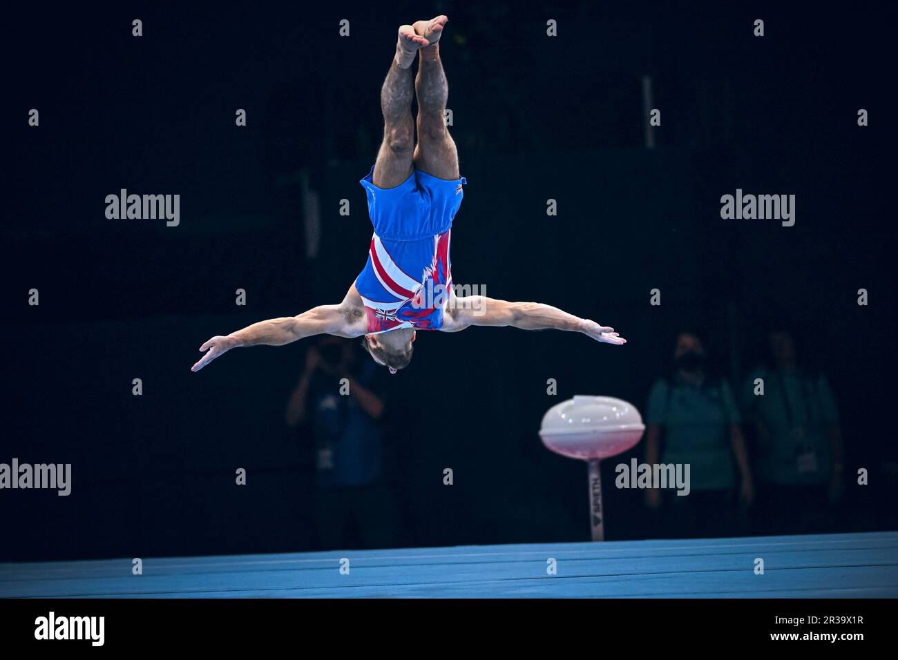 Giarnni Regini-Moran participating in the 2022 Munich European ...