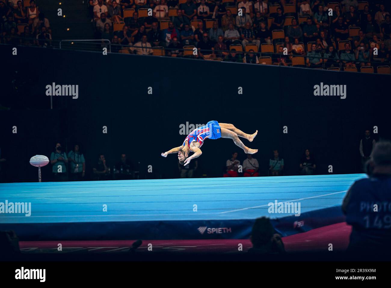 Giarnni Regini-Moran participating in the 2022 Munich European ...