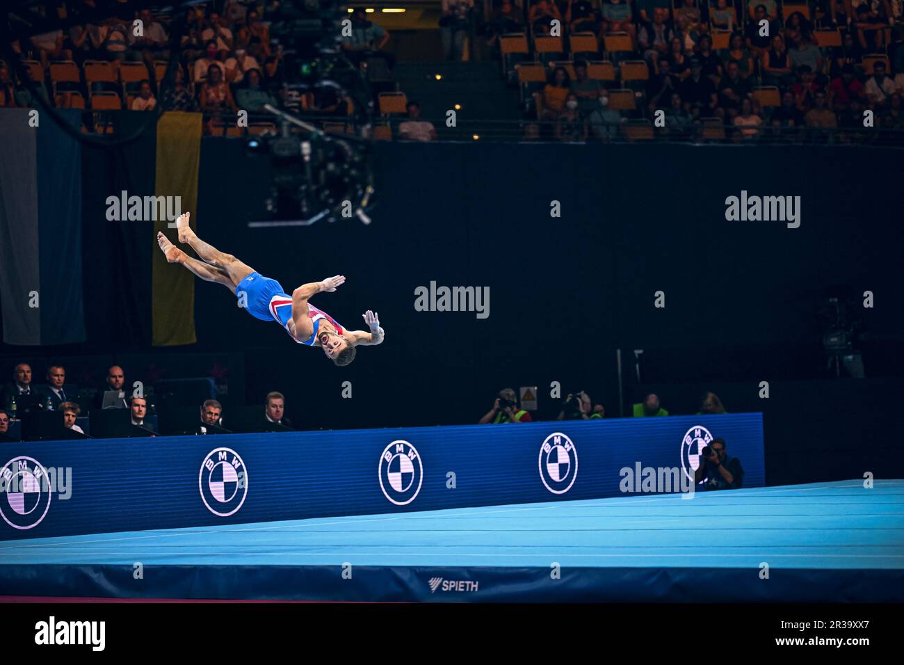 Giarnni Regini-Moran participating in the 2022 Munich European ...