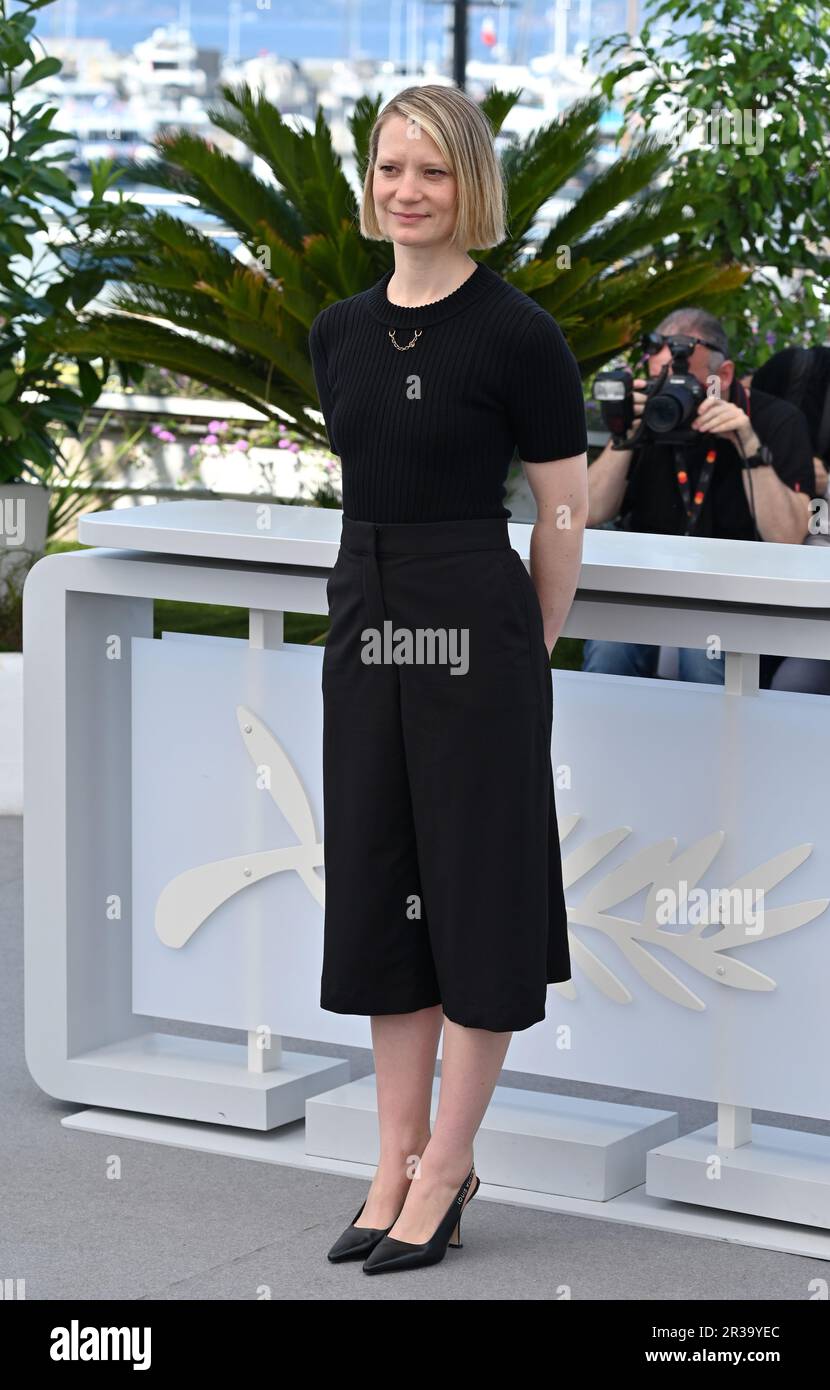 Cannes, France. 23rd May, 2023. CANNES, FRANCE. May 23, 2023: Mia Wasikowska at the photocall ...