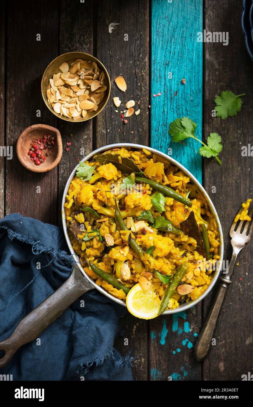 Vegan biryani hi-res stock photography and images - Alamy