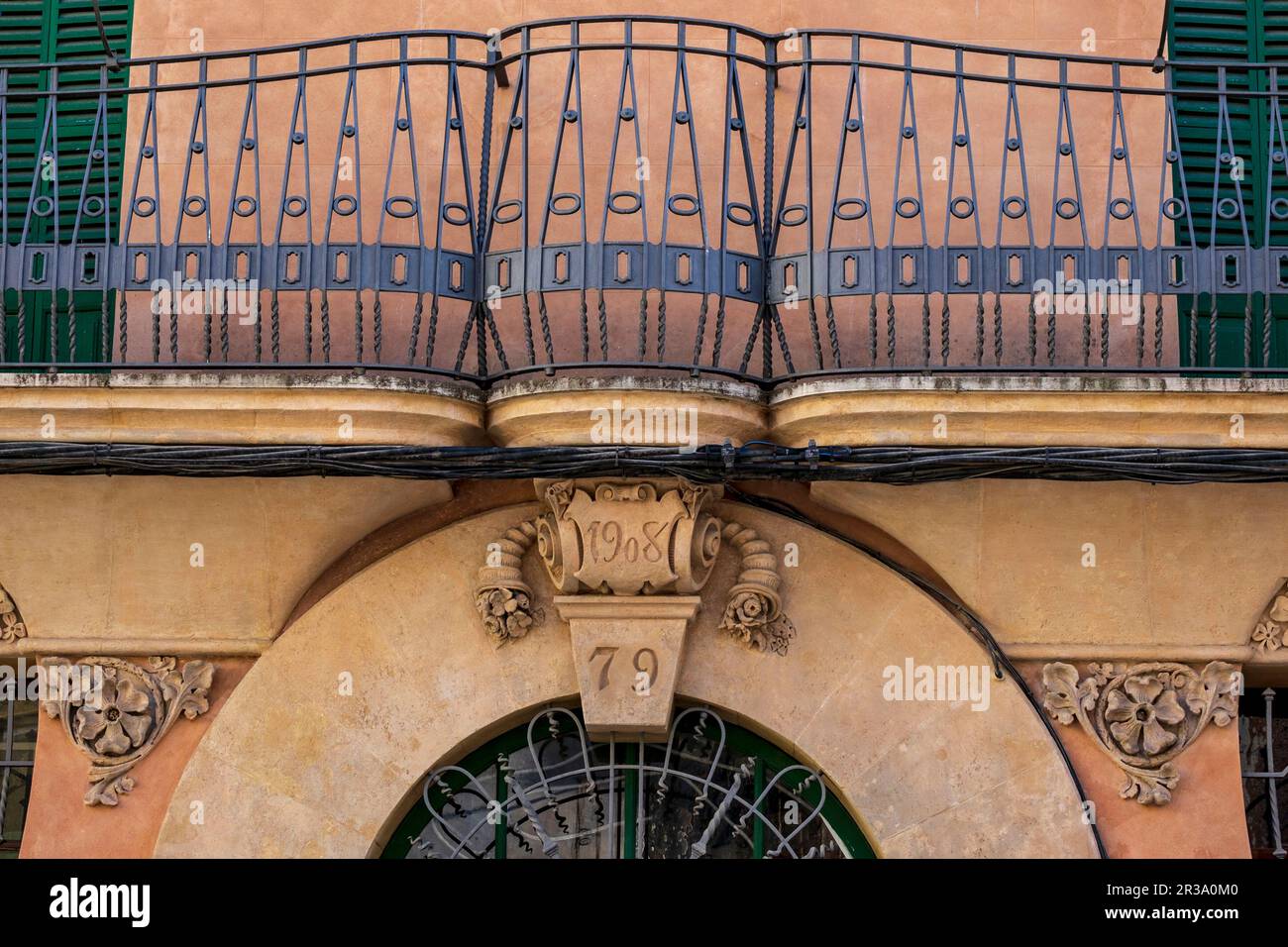 La Central, 1908, casa modernista, Palma, Mallorca, balearic islands ...