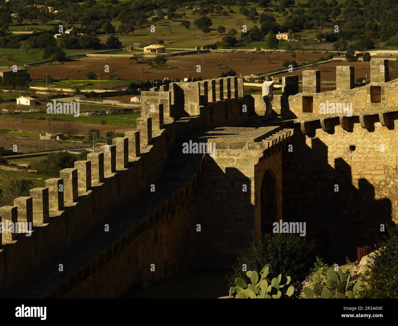 Castillo de Capdepera (s.XIV).Mallorca.Baleares.España Stock Photo - Alamy