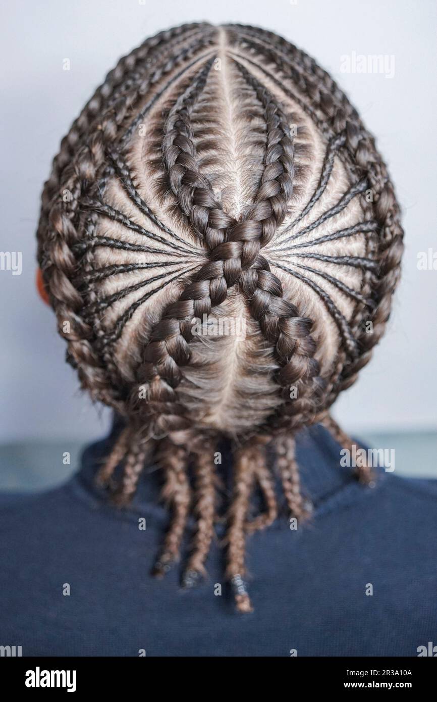 Braids cornrows hi-res stock photography and images - Alamy