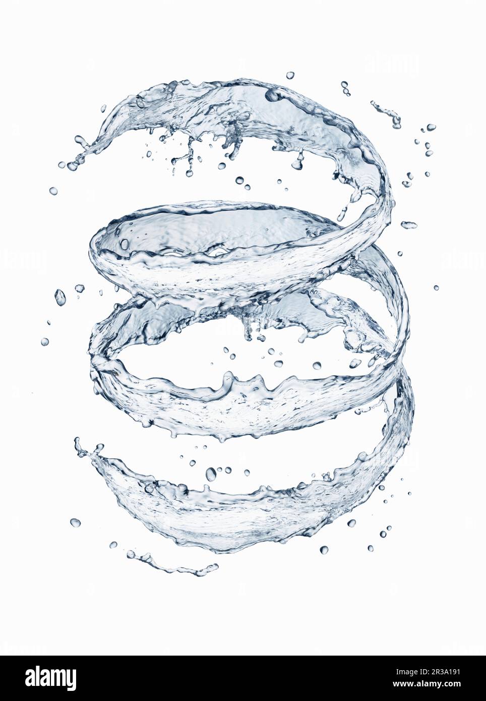 A swirl of water Stock Photo - Alamy