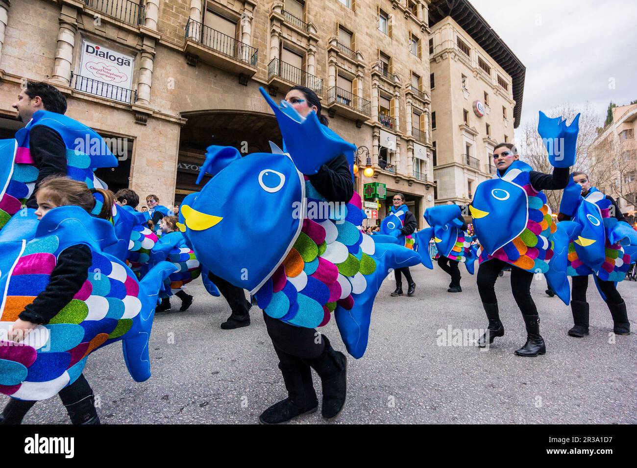 Sa Rua, carnaval de Palma, Palma de Mallorca , Mallorca, Balearic ...