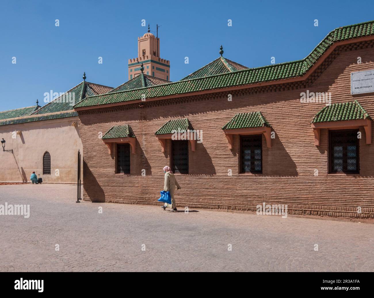 Ben Youssef Library, marrakesh, morocco, africa Stock Photo - Alamy
