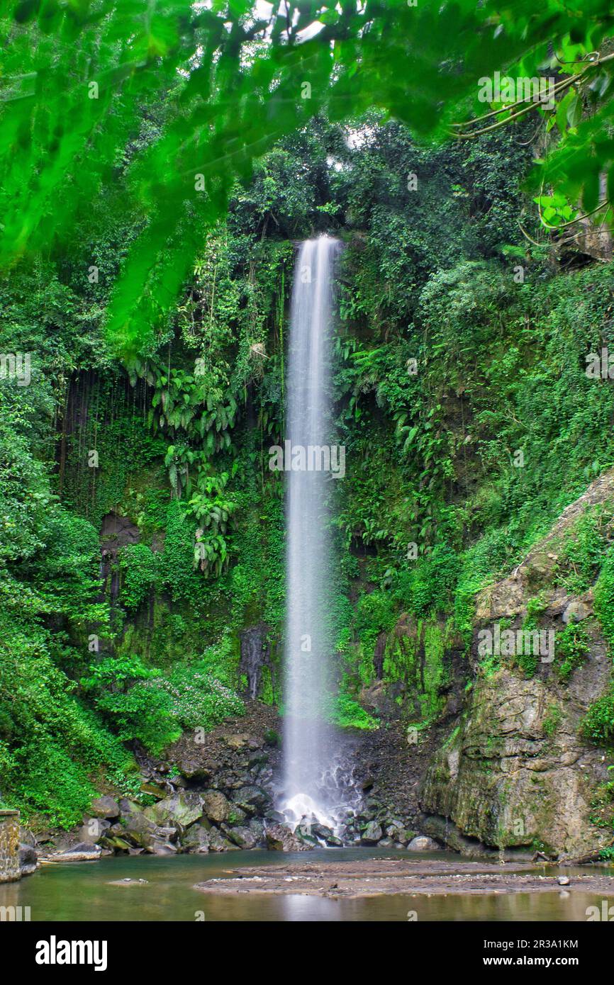 Batu bangkong waterfall hi-res stock photography and images - Alamy