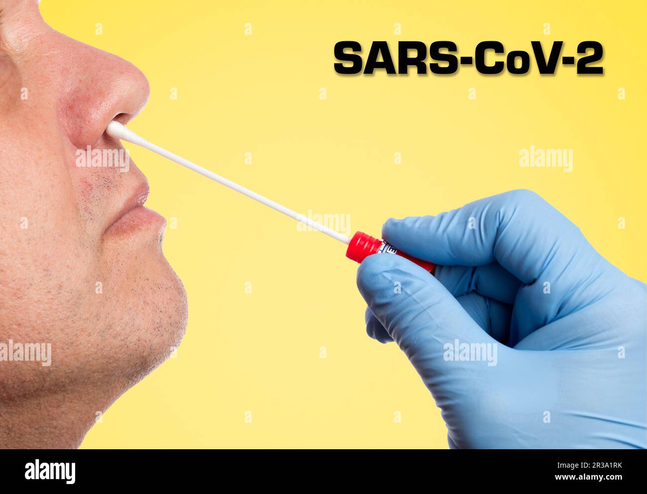 Cotton swab doctor hi-res stock photography and images - Alamy