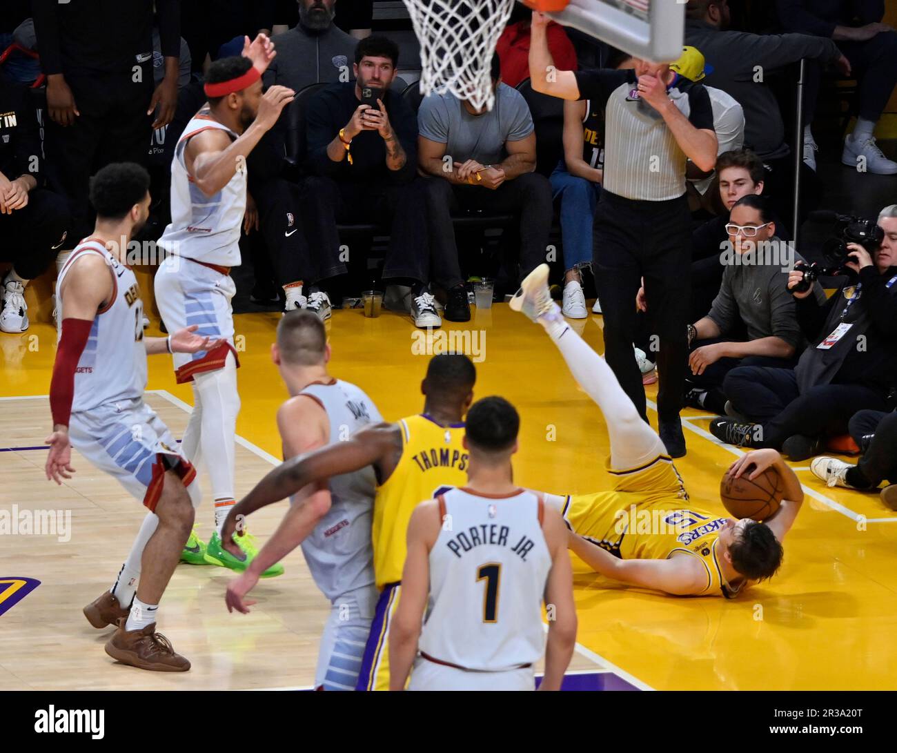 Los Angeles, United States. 22nd May, 2023. Los Angeles Lakers guard ...