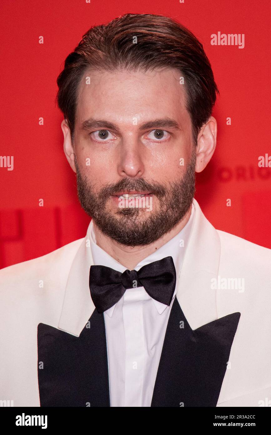 Director Sam Levinson poses for photographers upon arrival at 'The Idol ...