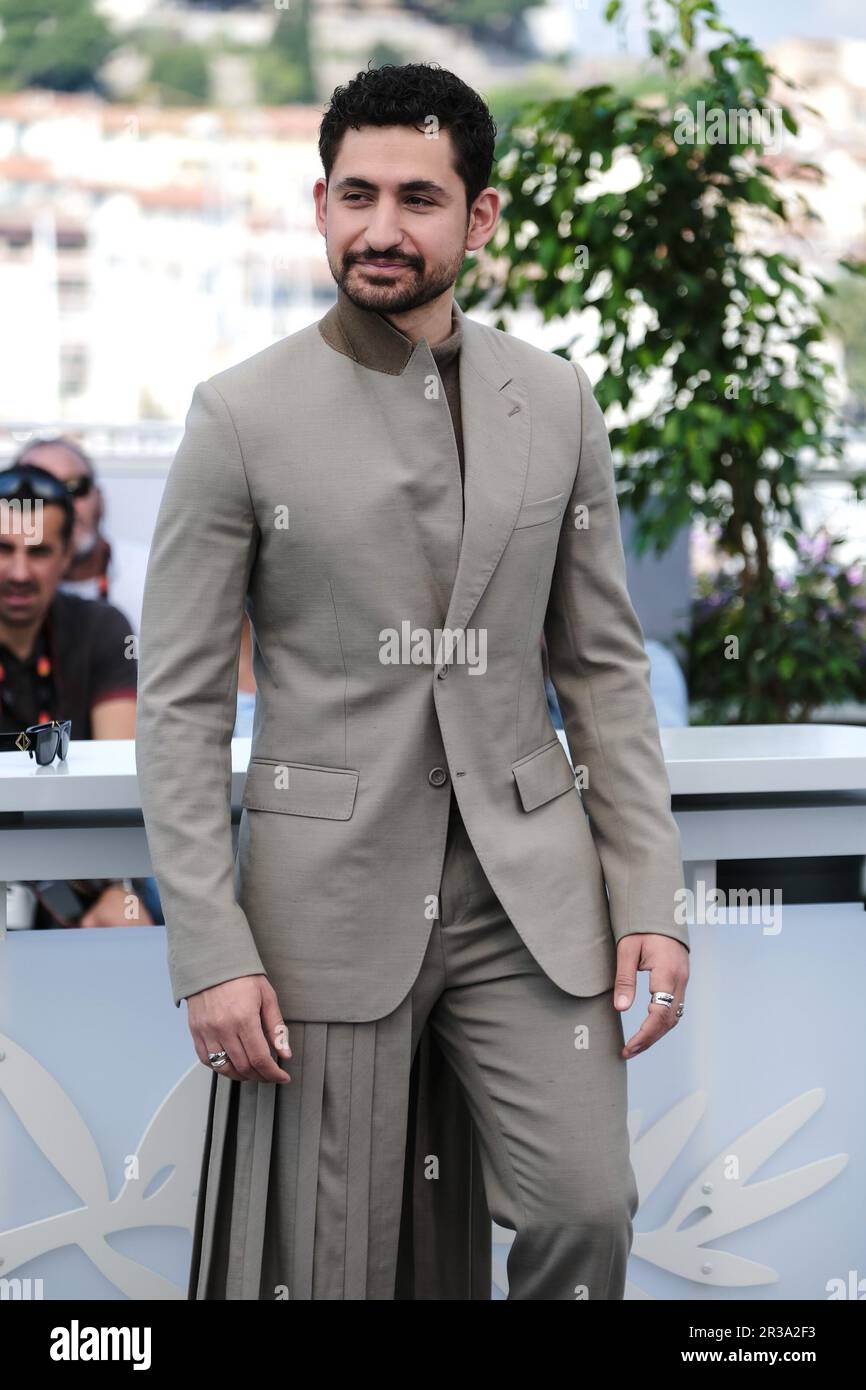 Cannes, France. 23rd May, 2023. Amir El-Masry photographed during the ...