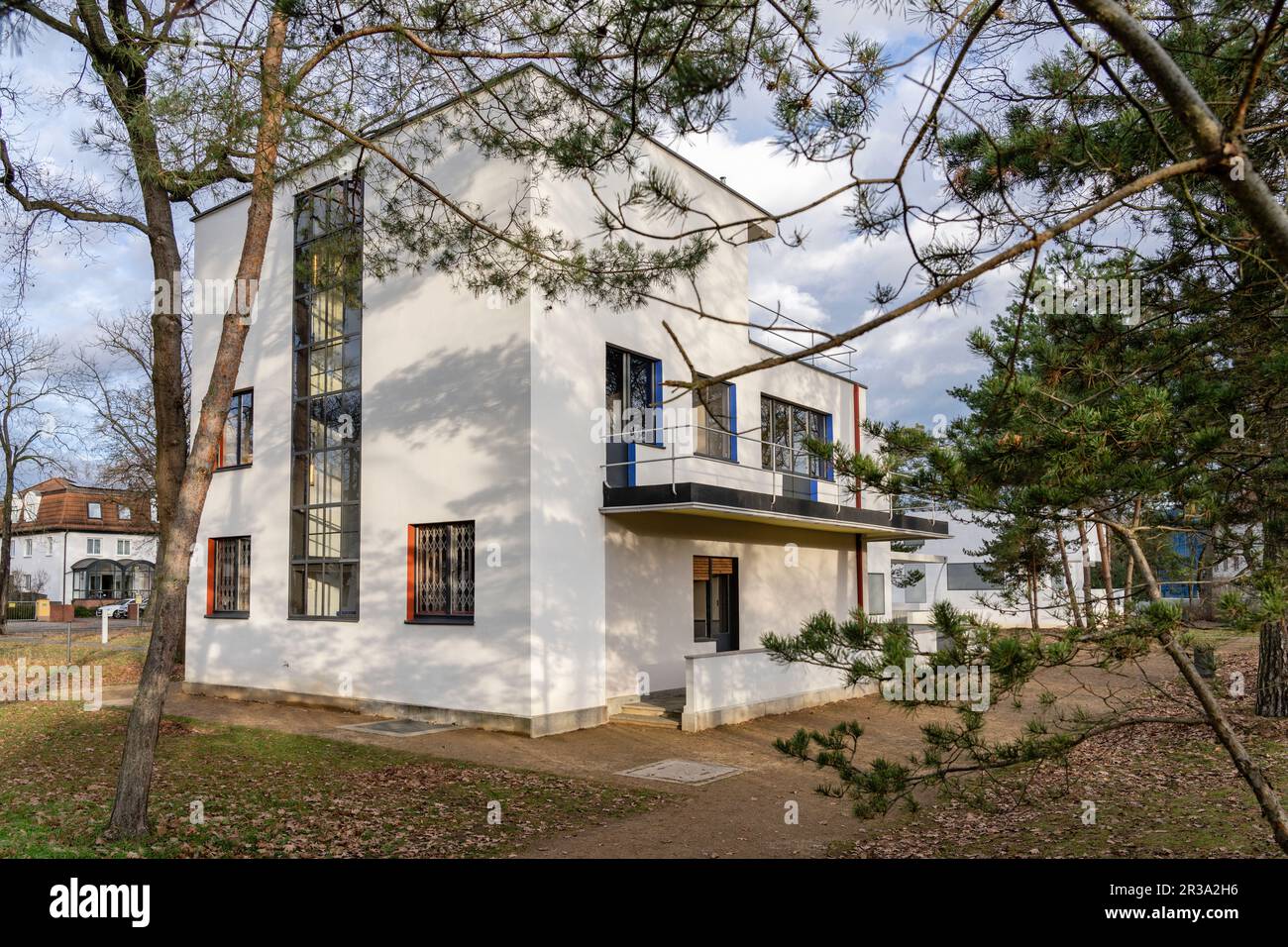 Houses of the Bauhaus Masters, Dessau, Federal Republic of Germany ...