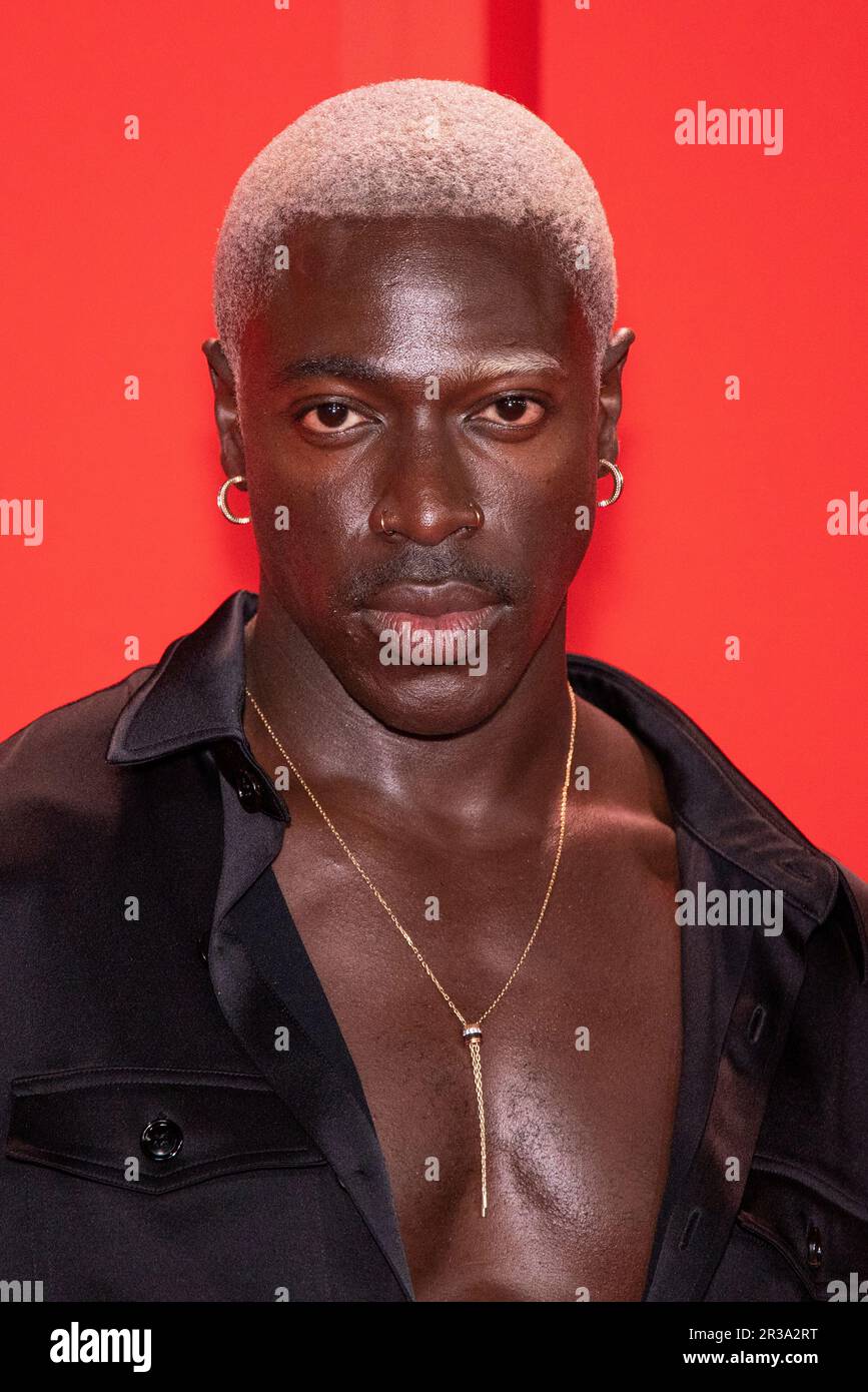 Moses Sumney poses for photographers upon arrival at 'The Idol' after ...