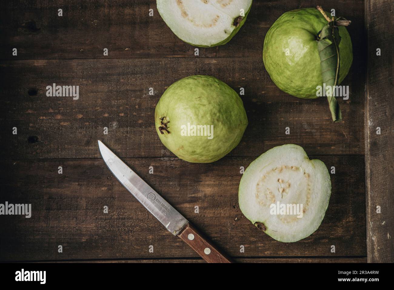 Fresh whole cut guava hi-res stock photography and images - Alamy