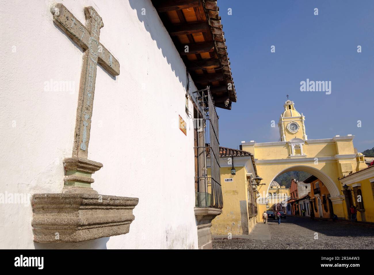 arco de Santa Catalina, arco del antiguo coinvento, Antigua Guatemala ...