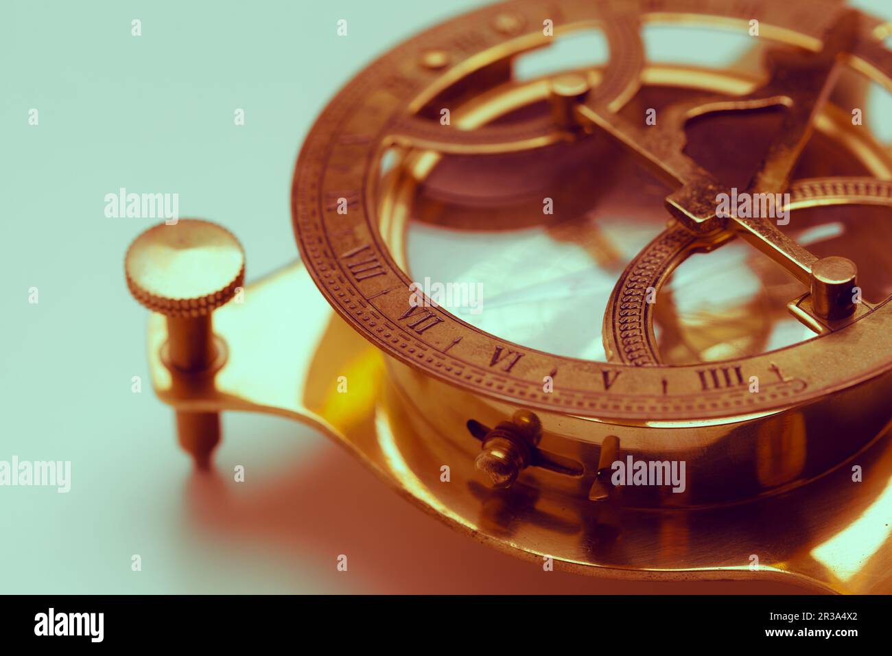 antique compass close up Stock Photo - Alamy