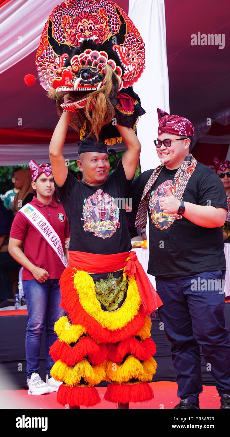 The regent of Kediri Hanindhito Himawan Pramana (Mas Dhito) On the ...