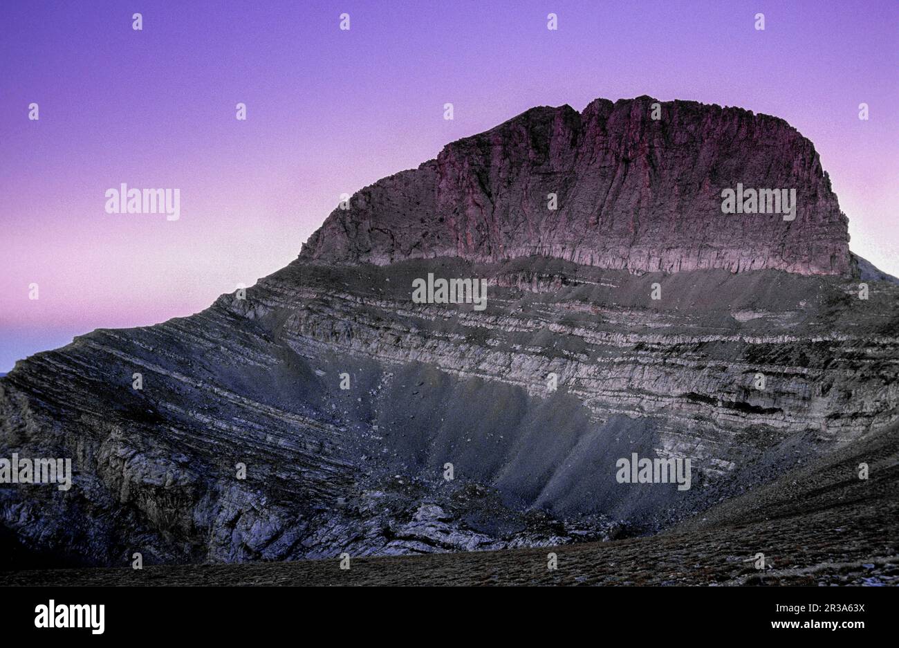 Monte Olimpo, cima Stefani (2911m.).Parque nacional del Monte Olimpo ...