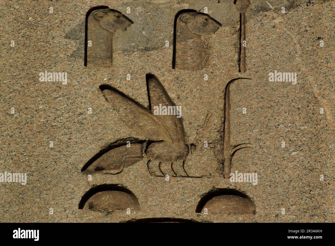 Jeroglyph.Obelisk of Theodosius (1450a.c.). Gardens and esplanade of ...