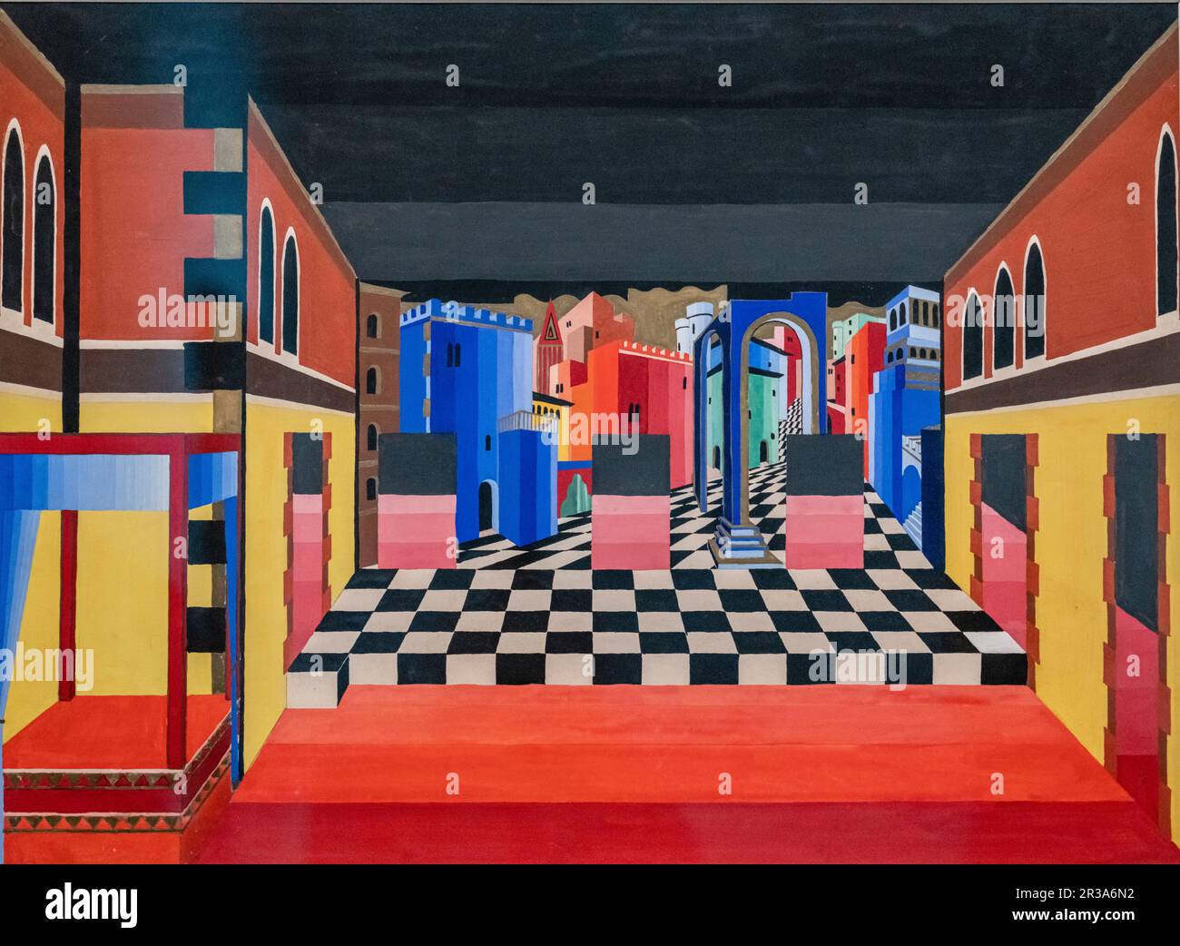 stage scenery design, Sascha Wiederhold, New National Gallery, Berlin ...
