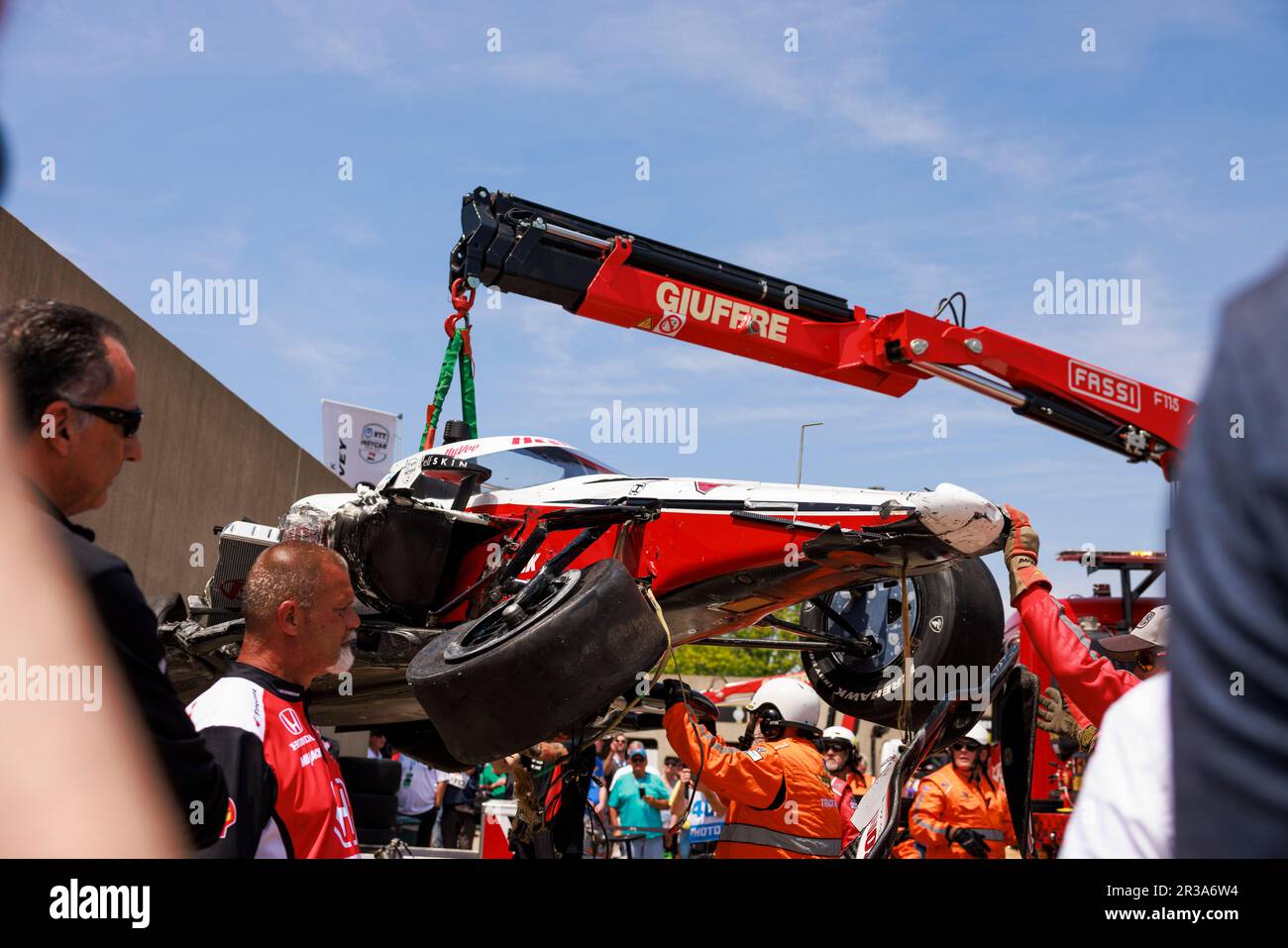 Indianapolis, United States. 22nd May, 2023. Driver Katherine Legge's ...