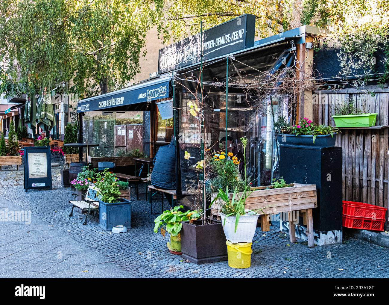 Birken-Eck Imbiss, Restaurant with Outdoor Tables, Birkenstraße 29 ...