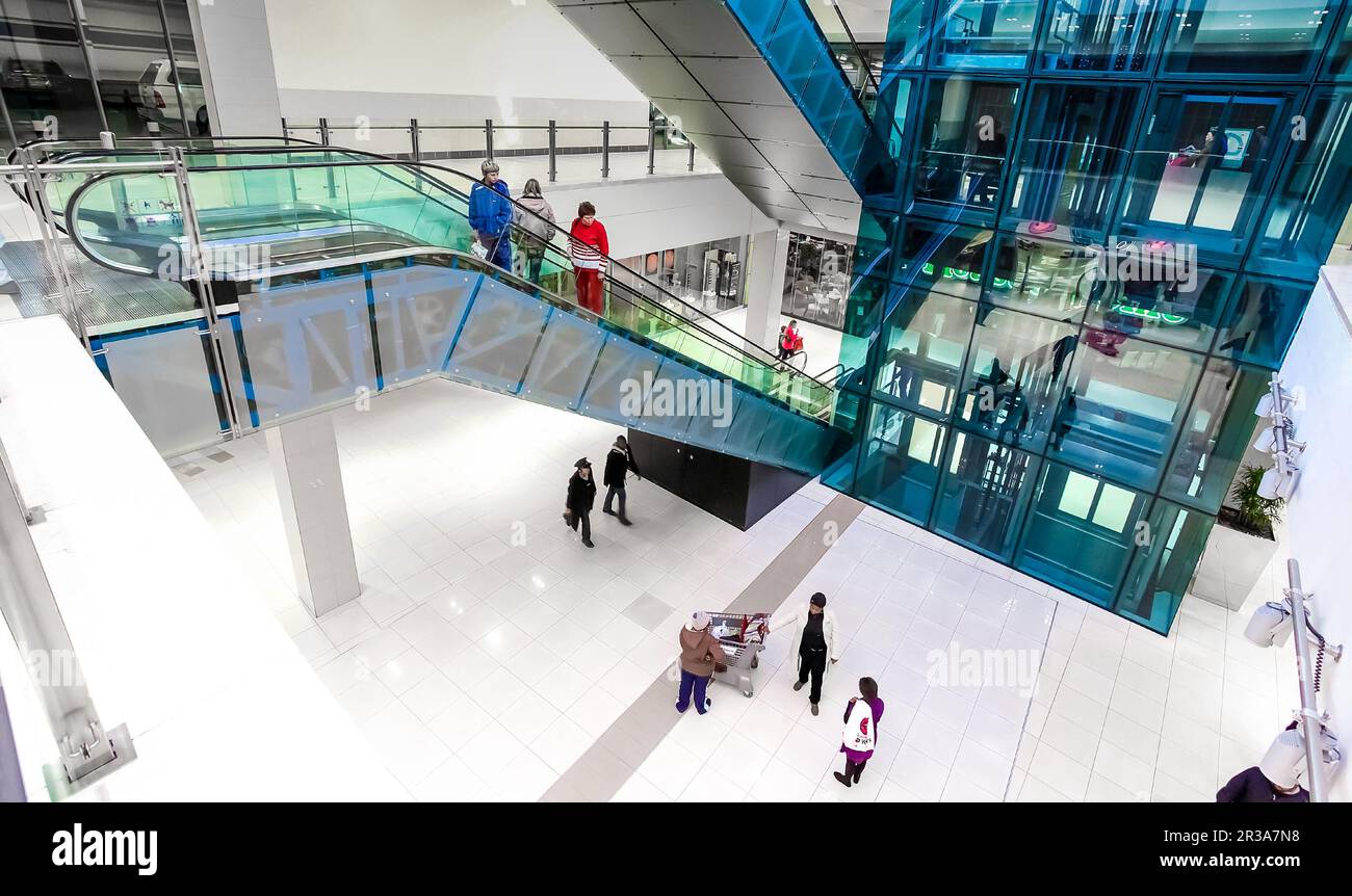 Inside Interior of Alberton City Mall in Johannesburg Stock Photo - Alamy