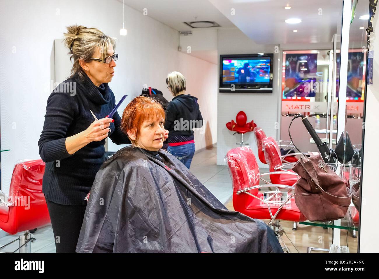 Interior luxury beauty salon hi-res stock photography and images - Alamy