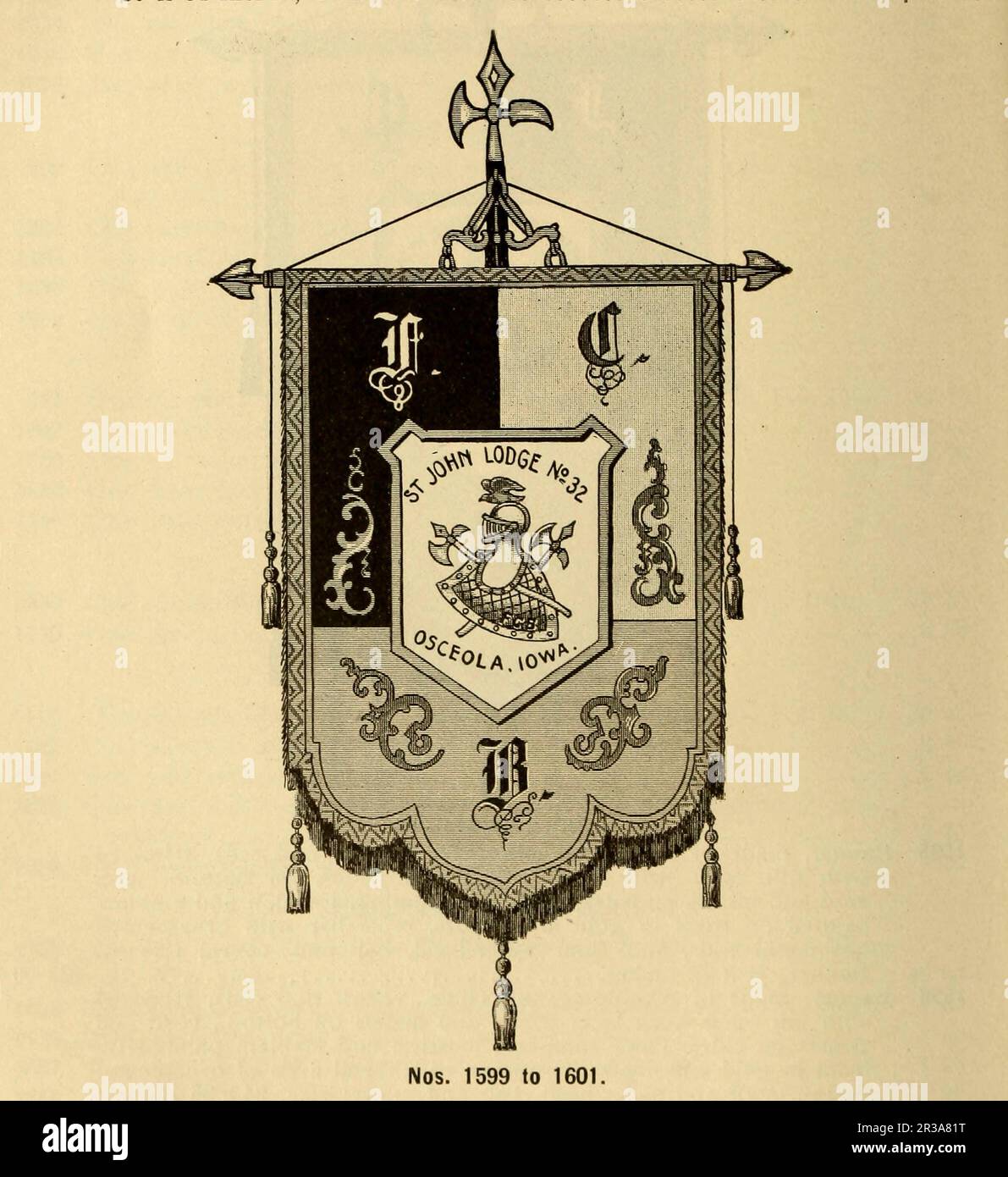 Banner from the catalogue ' Illustrated catalogue and price list ...