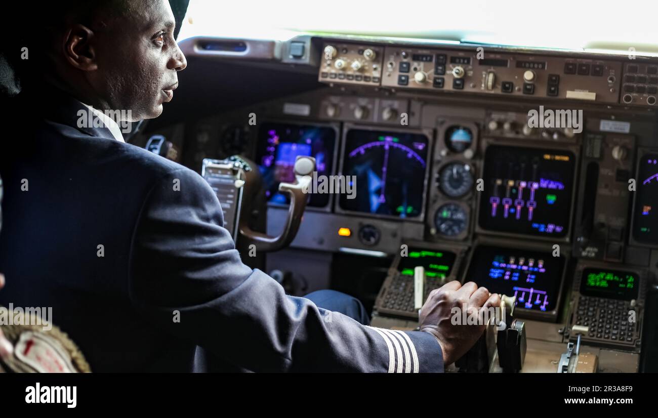 African pilot hi-res stock photography and images - Alamy